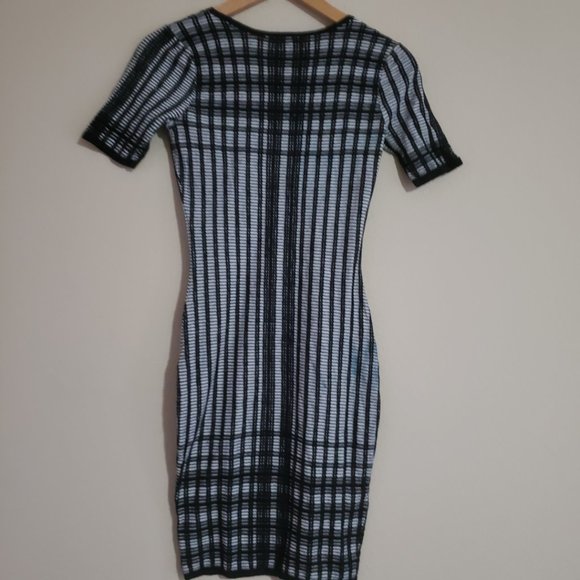 Andrew Marc | Dresses | Andrew Marc New York Black And White Mini Dress ...